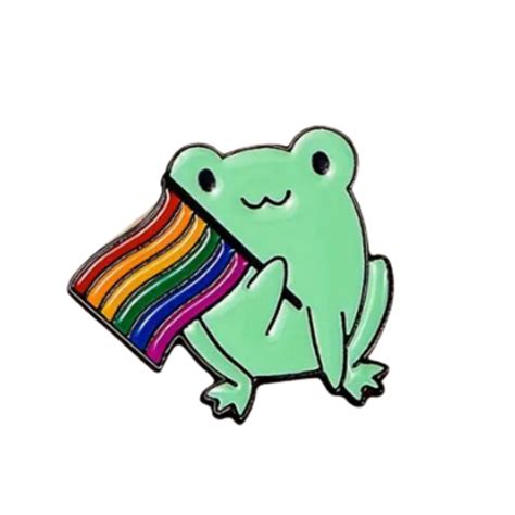 Frog Pin Pride Whanganui
