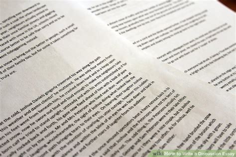 How To Write A Discussion Essay 9 Steps With Pictures Wikihow