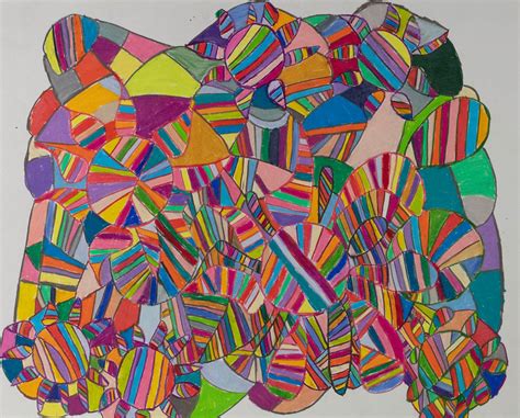 Psychedelic Color Cedars