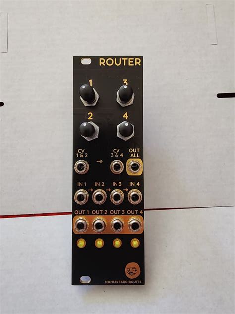 Nonlinearcircuits Router Assembled Reverb