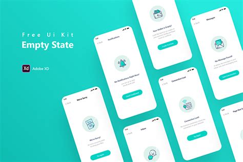 Empty State Free Ui Kit Free Design Resources