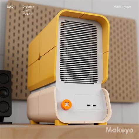 3d Printed Pc Case Mini Itx And Micro Atx Tower Makeyo Design Etsy