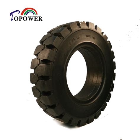 超高品质实心橡胶轮胎825 16实心橡胶轮胎实心轮胎厂家工业实心轮胎 江苏托普轮胎股份有限公司