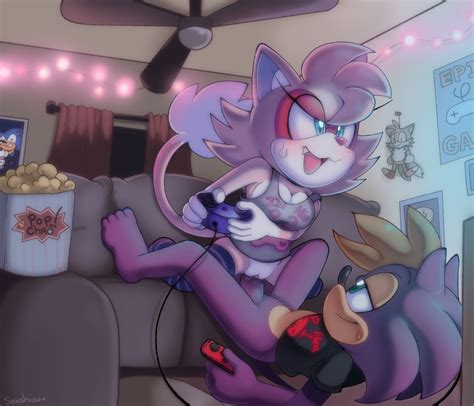 rule 34 anthro duo electronics female female on top game controller