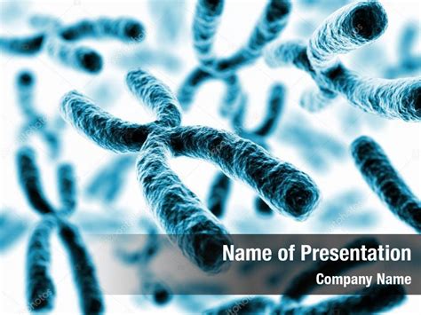 X Chromosomes 3d Powerpoint Template X Chromosomes 3d Powerpoint Background