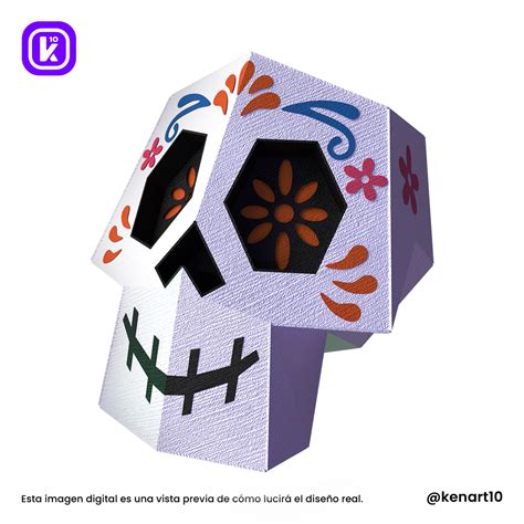 Calavera Coco Papercraft