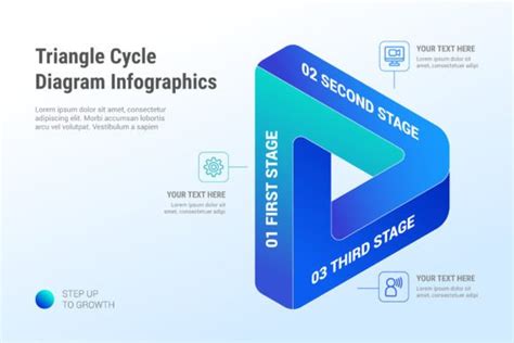 Triangle Cycle Diagram Infographics Graphic By Innni · Creative Fabrica