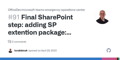 Final SharePoint Step Adding SP Extention Package Deployment Failed Issue OfficeDev