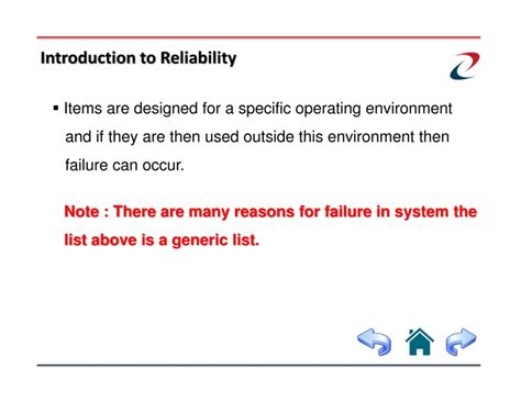 Introduction To System Reliability Engineering Chess Subsea Engineering