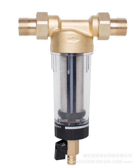 前置过滤器by M112 单面刮洗家用水处理过滤器 超滤净水器