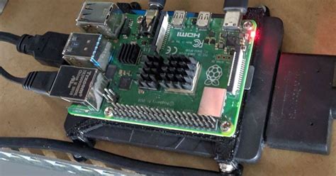 Rasperry Pi Ssd Mount By Mr Poeschl Download Free Stl Model