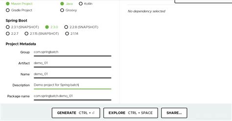 Springbatch自学之路 02（如何搭建一个springbatch项目）idea Spring Batch Csdn博客
