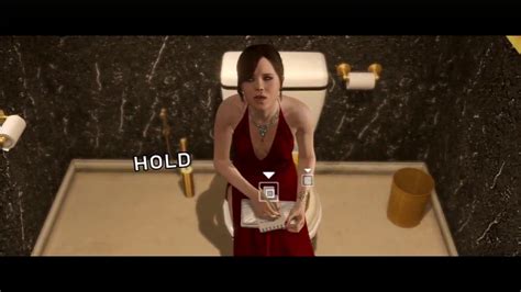 Ellen Page Beyond Two Souls Shower  Caroline Howard Gilman