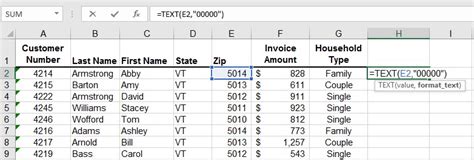 Use The Text Function In Excel To Add Leading Zeros Chris Menard Training