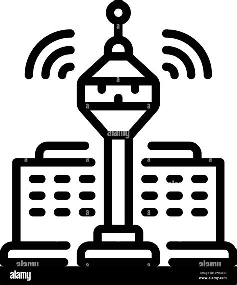 Icon For Control Tower Airport Stock Vector Image And Art Alamy