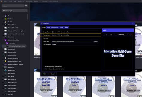 Platform Nested Name Noobs LaunchBox Community Forums
