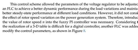 Block Diagram Of The Fuzzy Pi Controller For The Voltage Regulation Of