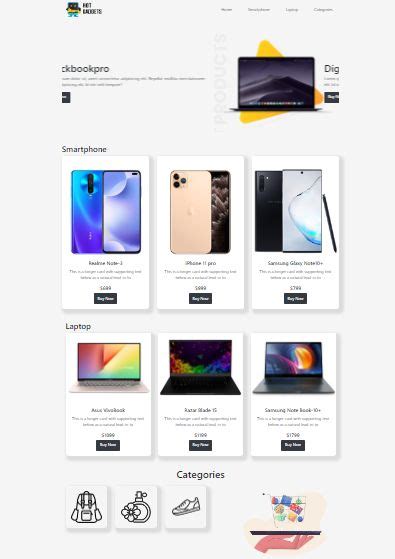 Md Rashel Ahammed On Linkedin Full Responsive E Commerce Site I Made