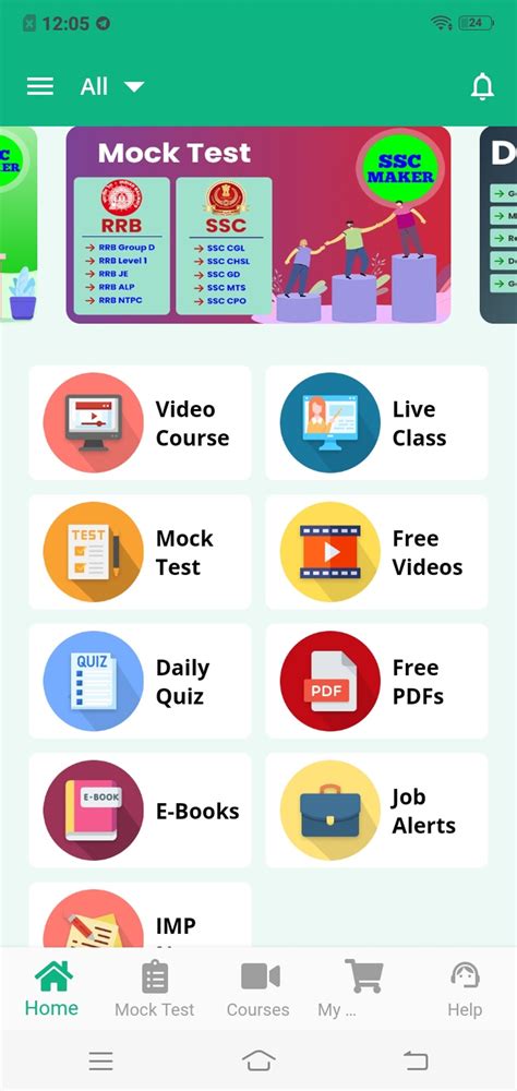 SSC MAKER Exam Preparation app for Android 無料ダウンロード