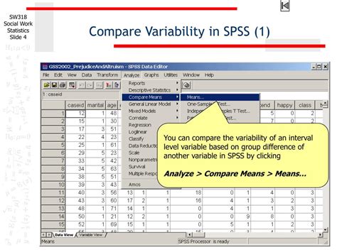 Ppt Compare Central Tendency And Variability Powerpoint Presentation