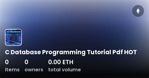 C Database Programming Tutorial Pdf Hot Collection Opensea