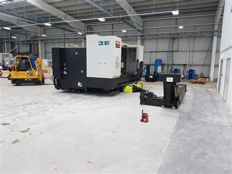CNC Machine Moves Facility Moves Matsuura Machine Moves
