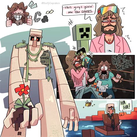 A Minecraft Drawing Cringe By Beefycupcakes On Deviantart