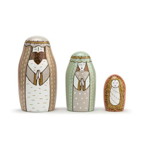 Nesting Nativity Set