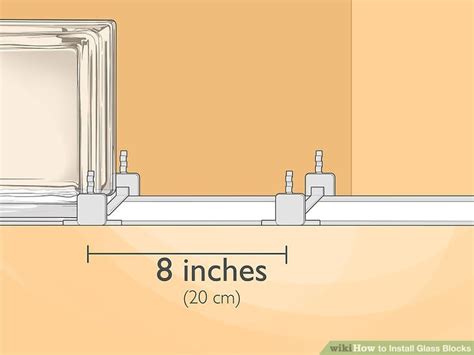 Ways To Install Glass Blocks WikiHow