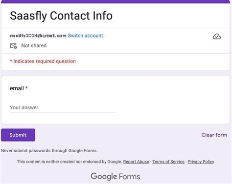 Google Forms Integration Saasfly Docs Next SaaS Template Next SaaS Boilerplate