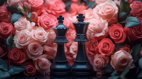 Wallpaper Chess King Queen