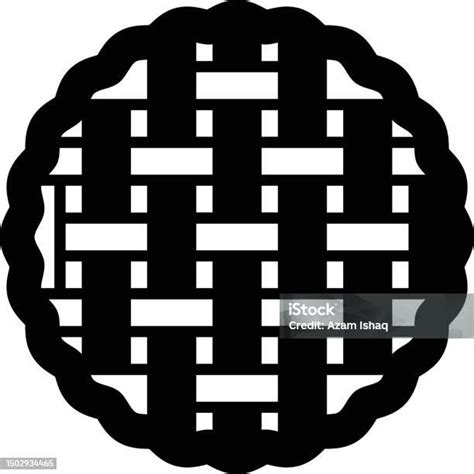 Galettes Campinoises 개념 와플 쿠키 벡터 아이콘 디자인 장인 빵 굽는 사람 기호 요리 마에스트로 기호 음식 감정가 스톡 일러스트레이션 계절에 대한 스톡