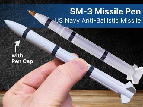 Missile Pen Us Navy Sm 3 Anti Ballistic Missile By Rexi Labs Makerworld Download Free 3d Models
