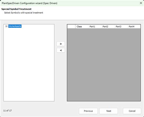Plantspecdriven How To Use Configuration The Wizard Spec Driven Lines And Symbols Page