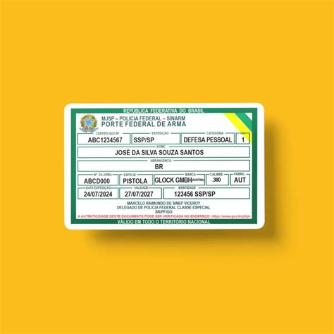Porte Da Polícia Federal Impresso Em Pvc De Alta Qualidade R 34 99
