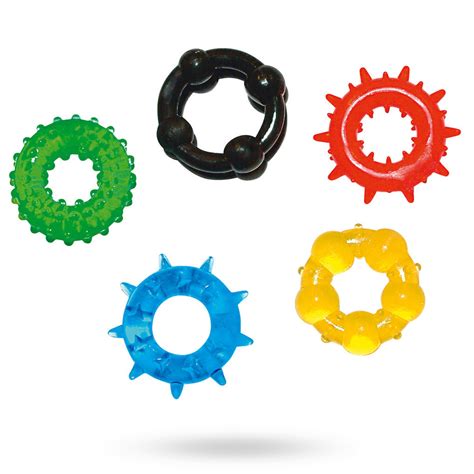 Sex Marathon Rings 5 Pcs Handla Diskret
