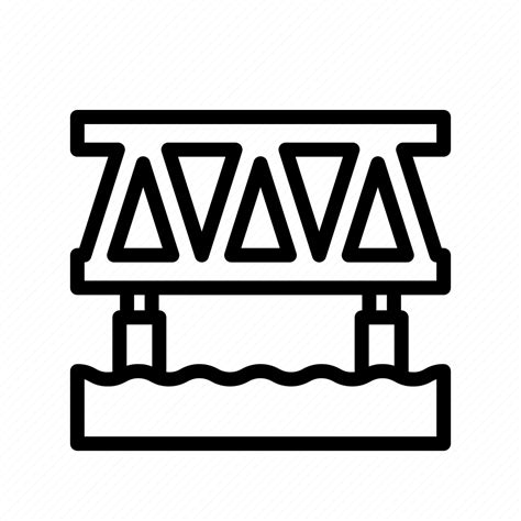 Bridge Icon Download On Iconfinder On Iconfinder