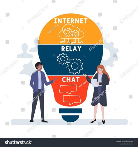 Irc Internet Relay Chat Acronym Business Stock Vector Royalty Free 2111363000 Shutterstock