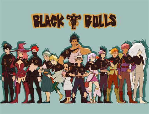 Black Clover Black Bull Wallpapers Top Free Black Clover Black Bull