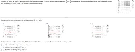 Solved Initial Conditions V018 And 14 Why Is The