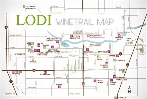 Navigating The Terroir A Comprehensive Guide To The Lodi Wine Map