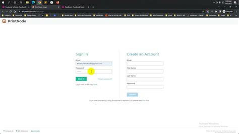 Settings Automatic Print Printnode On Foodbook Youtube