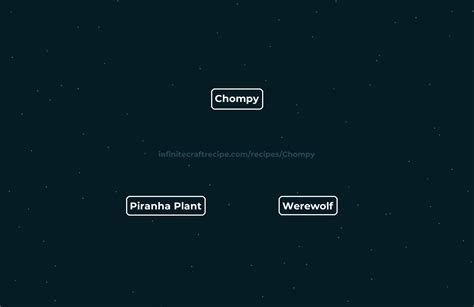 🐊 Chompy Recipe How To Make Chompy In Infinite Craft