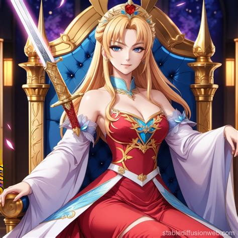 Anime Queen Throne