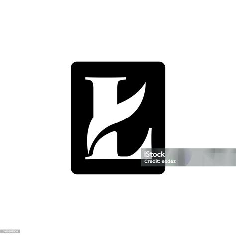 편지 L 로고 세트 0명에 대한 스톡 벡터 아트 및 기타 이미지 0명 개념 검은색 Istock