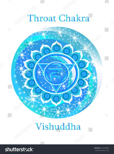 Vishuddha Chakra Vector Illustration 164249906 Shutterstock