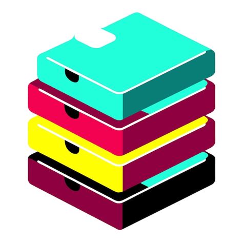 Business Files Organization Concept Image Premium Ai Generated Vector