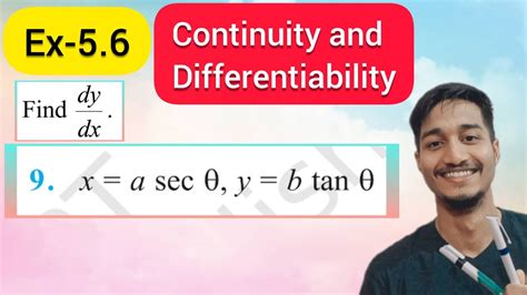 Class 12 Ex 5 6 Q9 Maths Ex 5 6 Class 12 Q9 Ex 5 6 Q9 Class 12 Differentiability Youtube