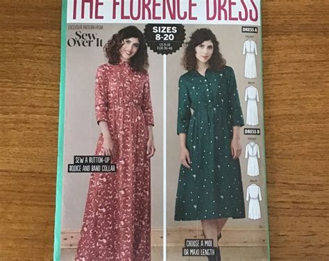 Boho Maxi Dress Pattern The Florence Dress Uncut Size 6 18 Sew Over It