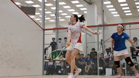 스쿼시 여자 대표팀 아시아스쿼시선수권 단체전 동메달 확보 • 한길뉴스